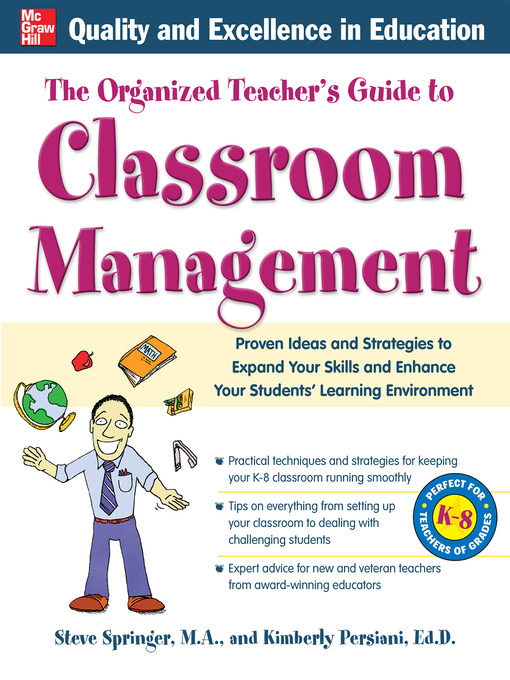 The Organized Teacher's Guide to Classroom Management - National ...