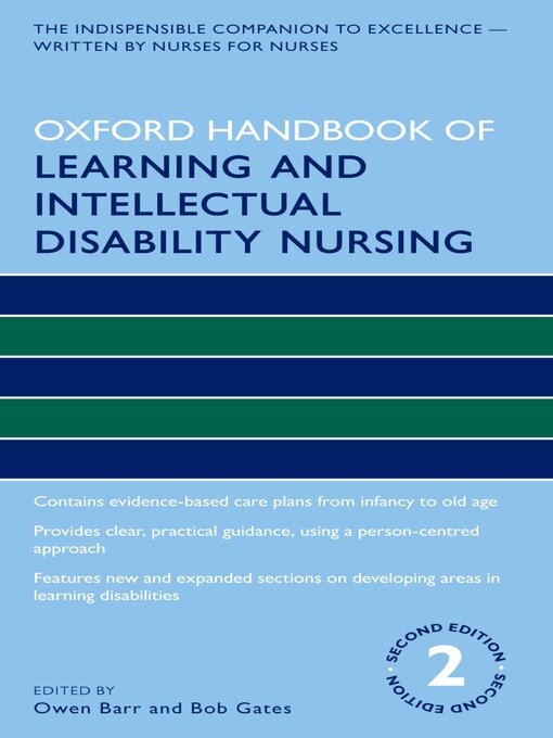 Libby - Oxford Handbook of Learning and Intellectual Disability Nursing