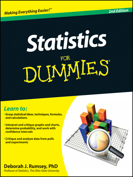 Statistics For Dummies - Indiana Digital Library - OverDrive
