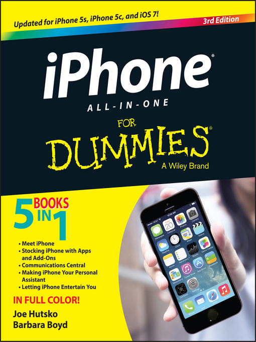 iPhone All-in-One For Dummies - Greater Phoenix Digital Library - OverDrive