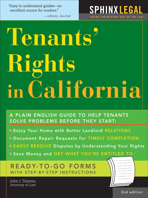 Tenants' Rights in California - Southern California Digital Library ...