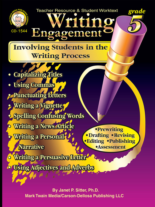 Writing Engagement, Grade 5 - Toronto Public Library - OverDrive