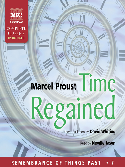 Time Regained - Toronto Public Library - OverDrive