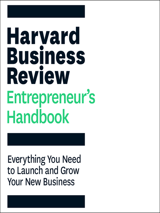 The Harvard Business Review Entrepreneur's Handbook - Los Angeles ...