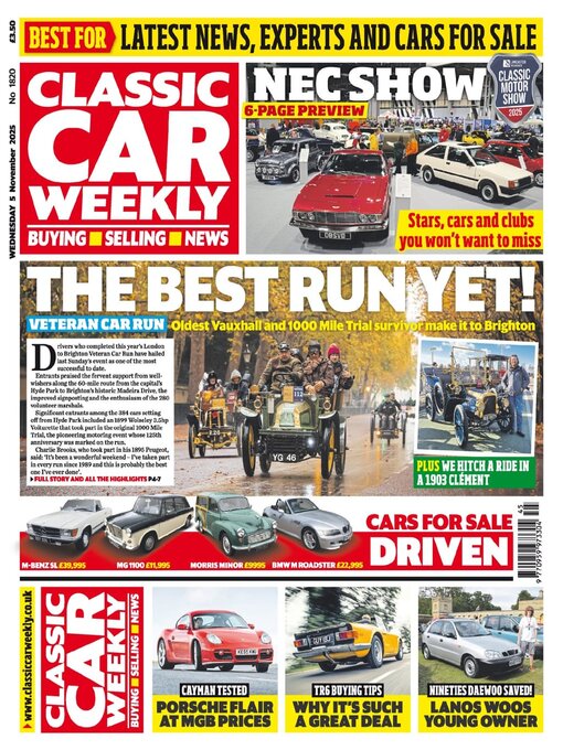 Classic Car Weekly - Louisville Free Public Library - OverDrive