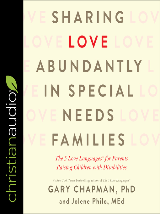 Sharing Love Abundantly in Special Needs Families - National Library ...