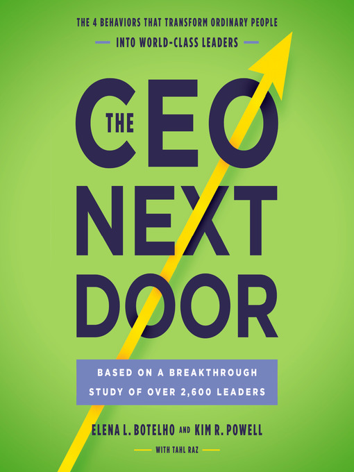 The CEO Next Door - Sacramento Public Library - OverDrive