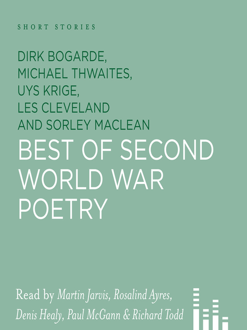 Best of Second World War Poetry - Listening Books - OverDrive