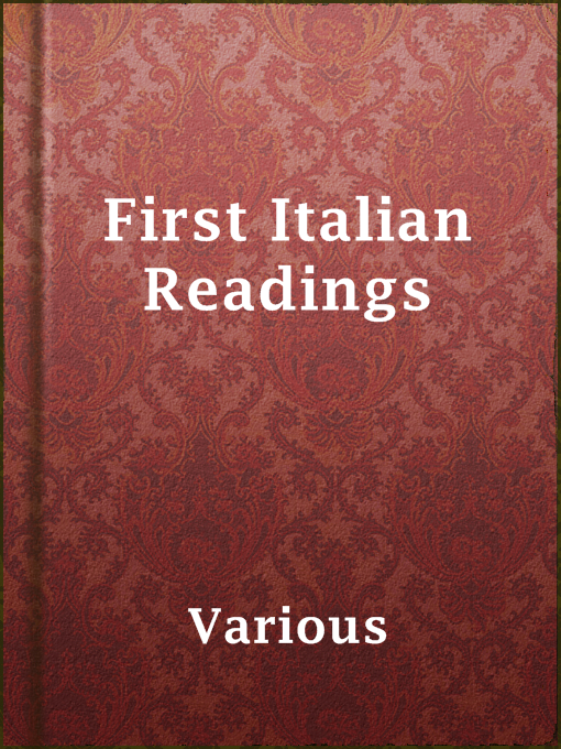 Libby - First Italian Readings