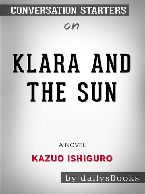 Klara and the Sun - Libby