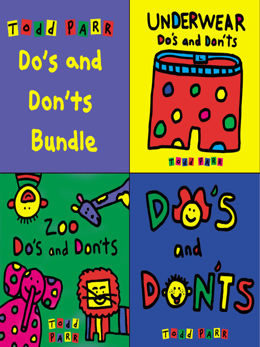Libby - Todd Parr's Do's and Don'ts Bundle