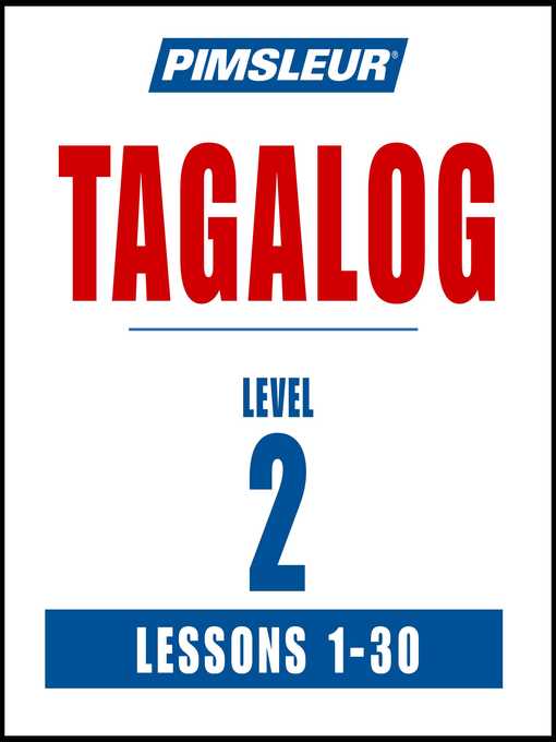 Libby - Pimsleur Tagalog Level 2
