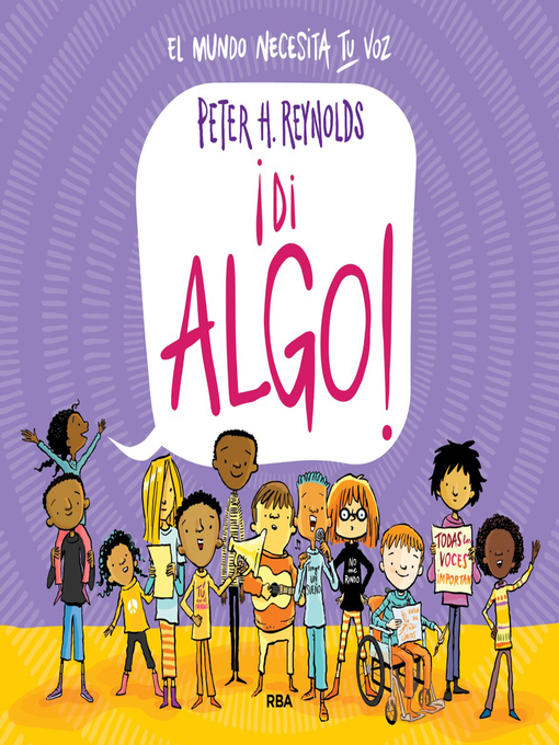 ¡Di algo! - Wisconsin Public Library Consortium - OverDrive