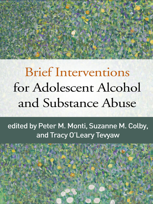 Brief Interventions for Adolescent Alcohol and Substance Abuse - Impact ...