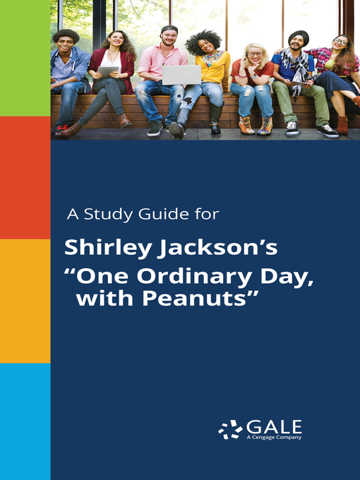 A Study Guide for Shirley Jackson's "One Ordinary Day, with Peanuts ...