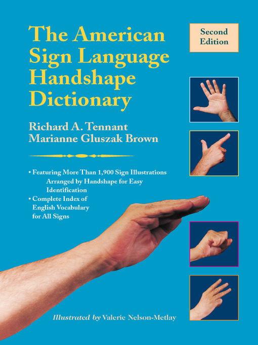 Libby - The American Sign Language Handshape Dictionary