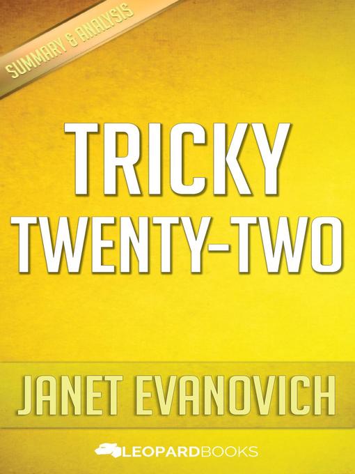 Tricky Twenty-Two by Janet Evanovich - The Ohio Digital Library - OverDrive