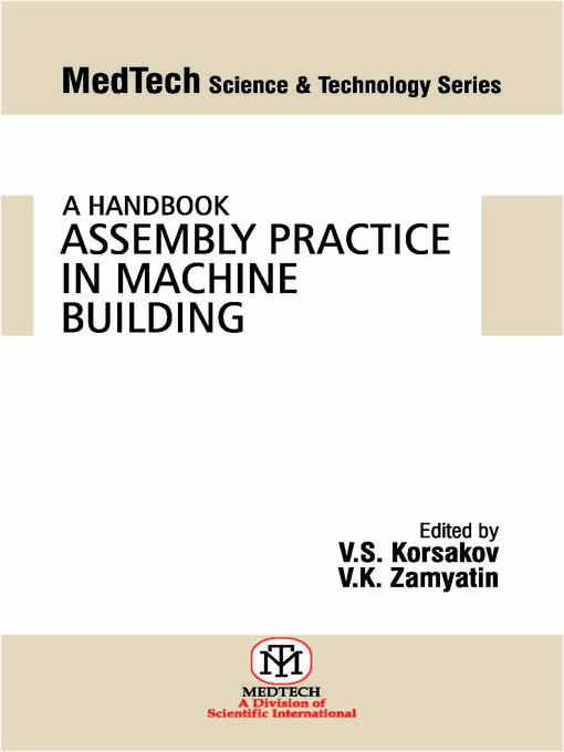 A Handbook Assembly Practice in Machine Building - North Dakota Digital ...