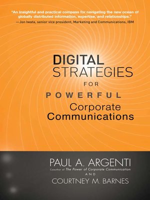 eBook - Digital Strategies for Powerful Corporate Communications by ...