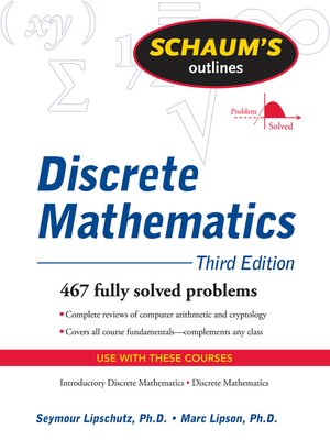 Discrete Mathematics, Revised by Seymour Lipschutz · OverDrive: Free ...