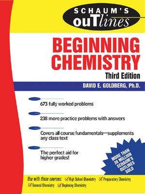 Beginning Chemistry by David Goldberg · OverDrive: Free ebooks ...