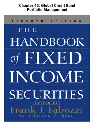 The Handbook of Fixed Income Securities, Chapter 46 - Global Credit ...