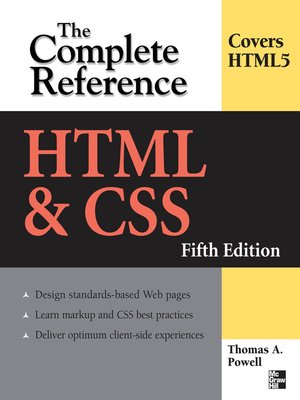 eBook - HTML & CSS by Thomas A. Powell · OverDrive: Free ebooks ...