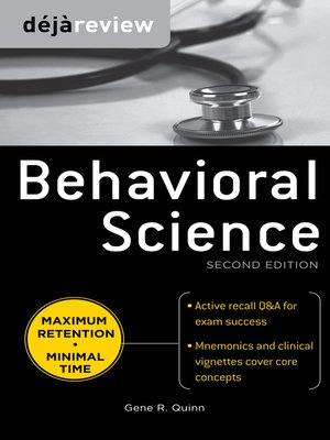 eBook - Behavioral Science by Gene R. Quinn · OverDrive: Free ebooks ...