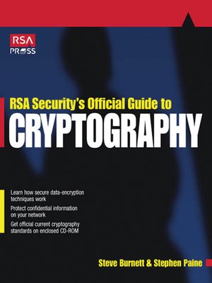 RSA Security's Official Guide to Cryptography by Steve Burnett ...