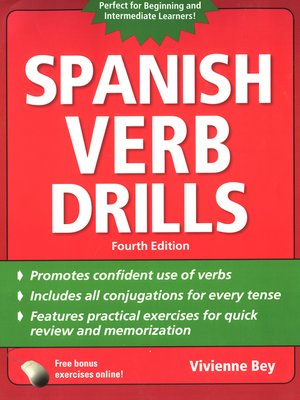 Spanish Verb Drills by Vivienne Bey · OverDrive: Free ebooks ...