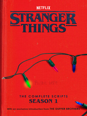eBook - Stranger Things: The Complete Scripts, Season One by The Duffer ...