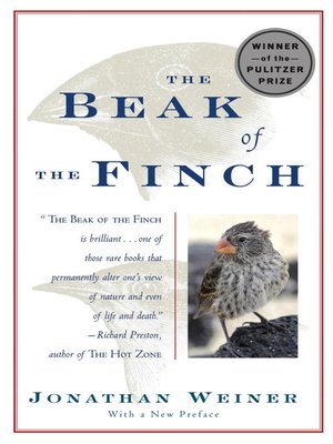 The Beak of the Finch by Jonathan Weiner · OverDrive: ebooks ...