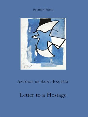 Letter to a Hostage by Antoine de Saint-Exupéry · OverDrive: Free ...