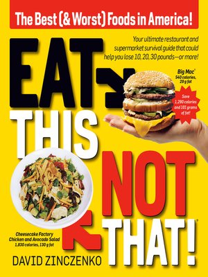 Eat This, Not That by David Zinczenko · OverDrive: Free ebooks ...