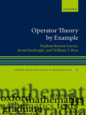 eBook - Operator Theory by Example by Stephan Ramon Garcia · OverDrive ...