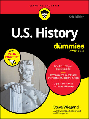 U.S. History For Dummies (+ Chapter Quizzes Online) by Steve Wiegand ...