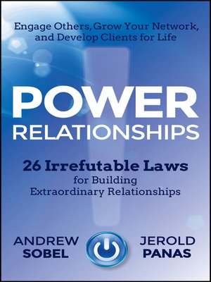 eBook - Power Relationships by Andrew Sobel · OverDrive: Free ebooks ...