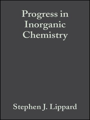 eBook - Progress in Inorganic Chemistry by Stephen J. Lippard ...
