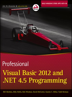 Professional Visual Basic 2012 and .NET 4.5 Programming by Bill Sheldon ...
