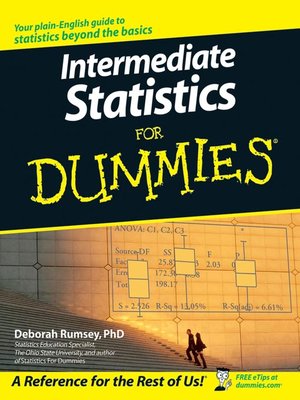eBook - Intermediate Statistics For Dummies by Deborah Rumsey ...