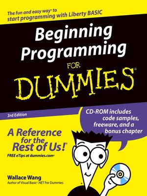Beginning Programming For Dummies by Wallace Wang · OverDrive: Free ...