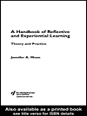 eBook - A Handbook of Reflective and Experiential Learning by Jennifer ...