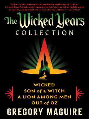 eBook - The Wicked Years Complete Collection by Gregory Maguire ...