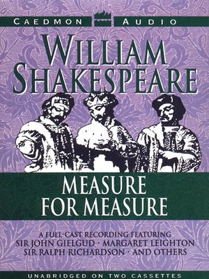 Audiobook - Measure for Measure by William Shakespeare · OverDrive ...