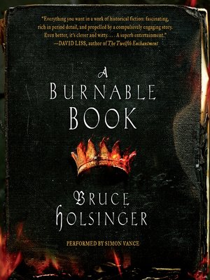A burnable book by bruce holsinger - bdatheory