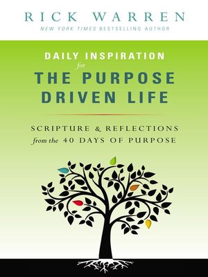 Daily Inspiration for the Purpose Driven Life by Rick Warren ...