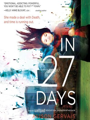 Audiobook - In 27 Days by Alison Gervais · OverDrive: Free ebooks ...