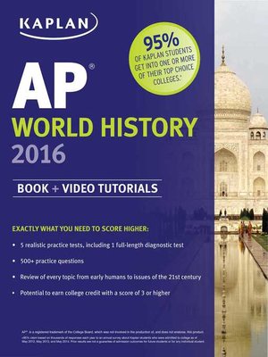 Kaplan AP World History 2016 by Patrick Whelan · OverDrive: Free ebooks ...
