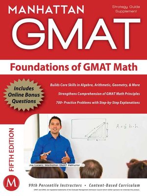 Foundations of GMAT Math by Manhattan GMAT · OverDrive: ebooks ...