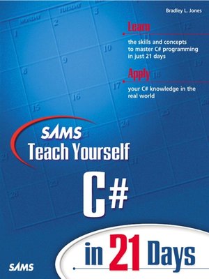 eBook - Sams Teach Yourself C# in 21 Days by Bradley L. Jones ...